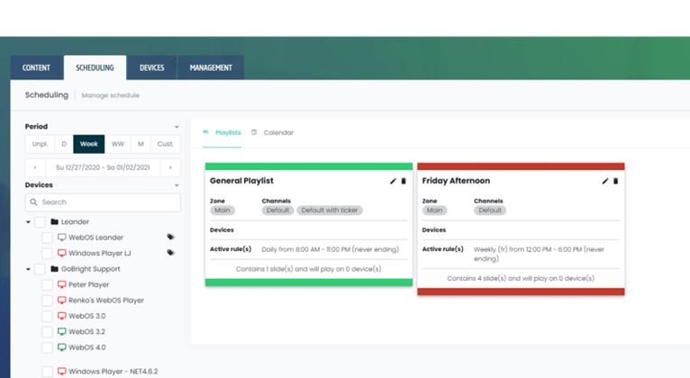 GoBright View - Creating a channel, zone and resolution(s) | The Ascentae Partner | Ascentae